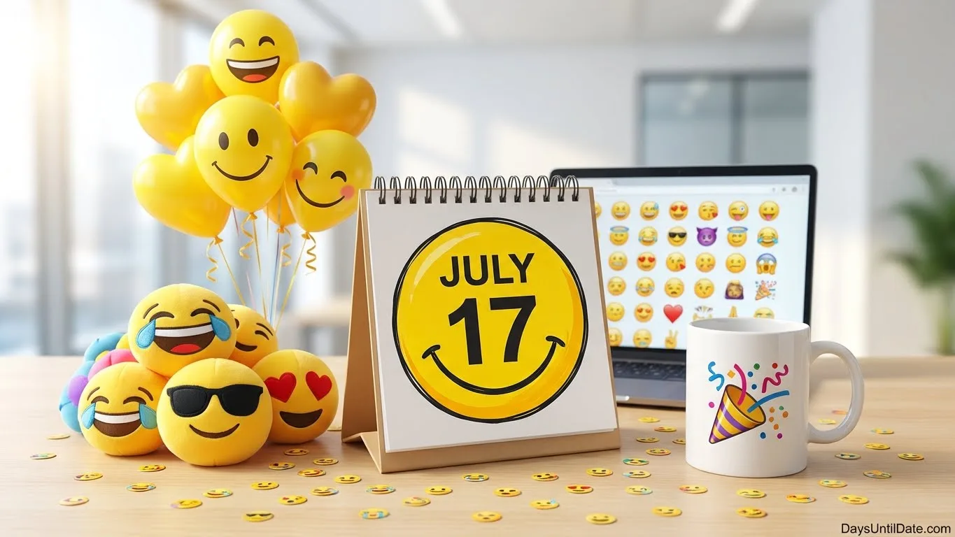 How Many Days Until World Emoji Day? (2026)