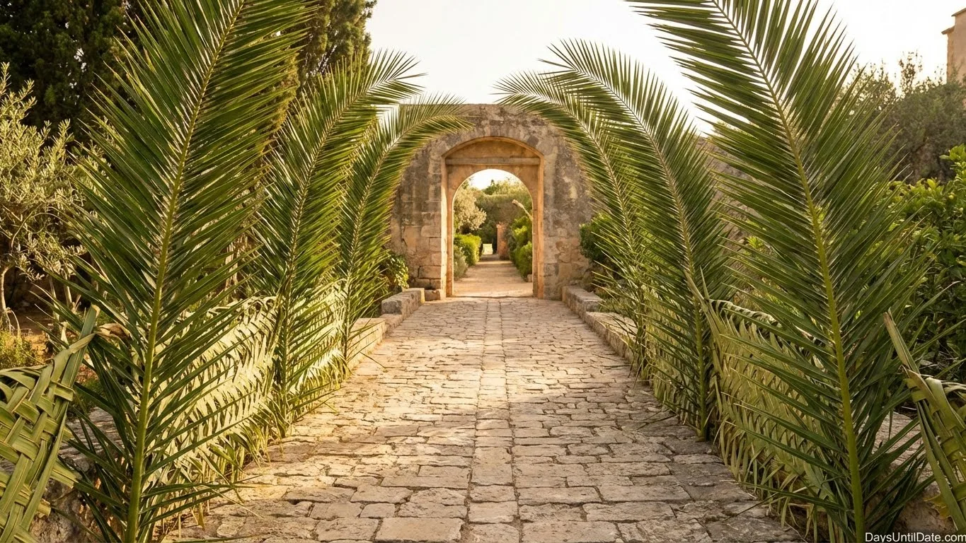 How Many Days Until Palm Sunday? (2027)